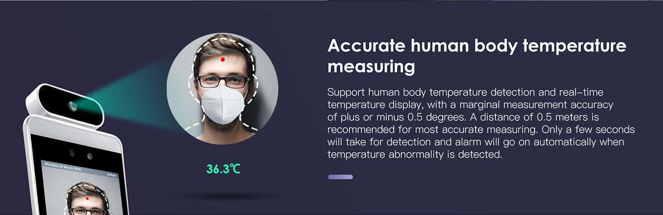 Body Temperature Detection Attendance Kiosk - digital signage and touch ...