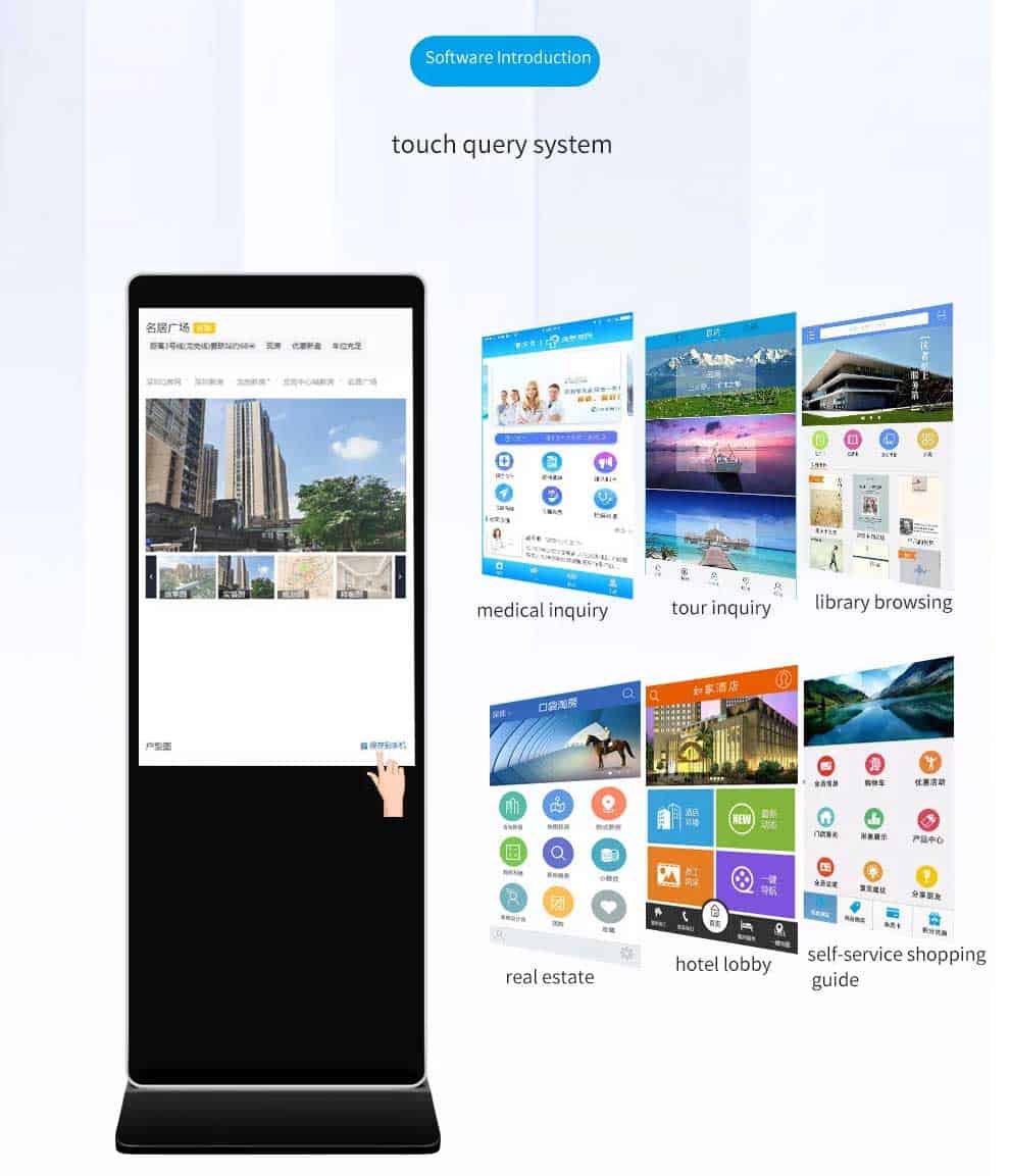 Digital Signage Ads Display Touch Kiosk Screen - digital signage and ...